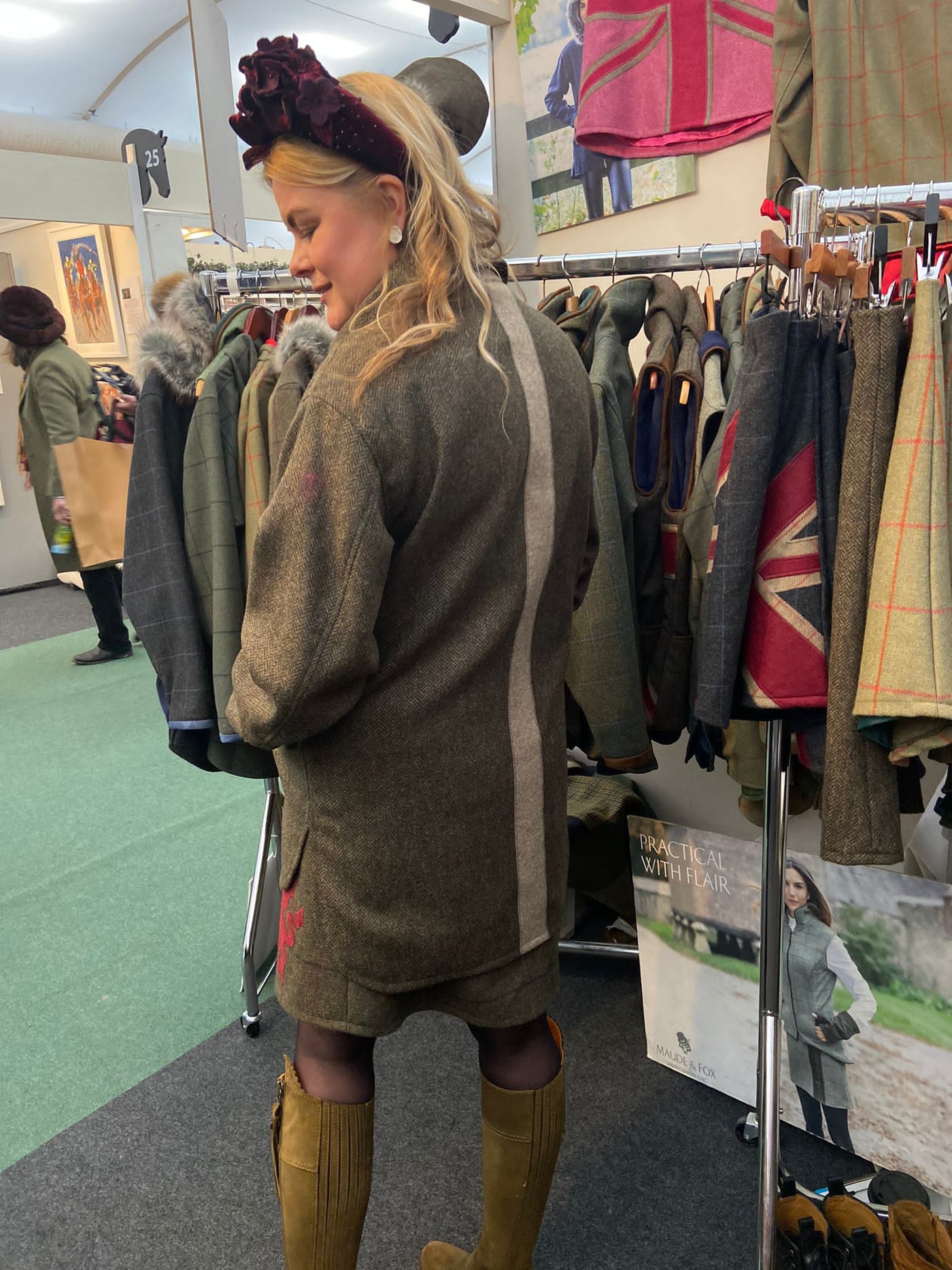 Womens Tweed Coats & Jackets
